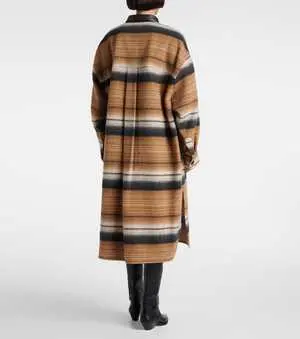 MARANT ETOILE Djilaga Wool-blend Coat