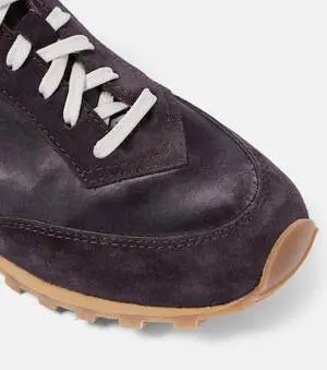 Le Monde Beryl Slim Runner Satin Sneakers