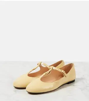 Chloé Marcie Patent Leather Mary Jane Flats