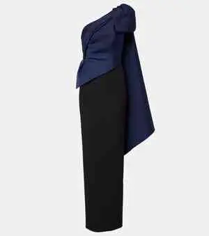 Roland Mouret Bow-detail Draped Gown