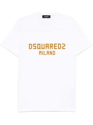 Dsquared2 Flocked-logo T-shirt