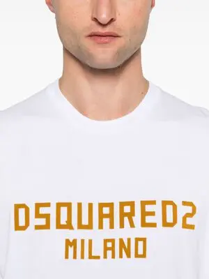 Dsquared2 Flocked-logo T-shirt