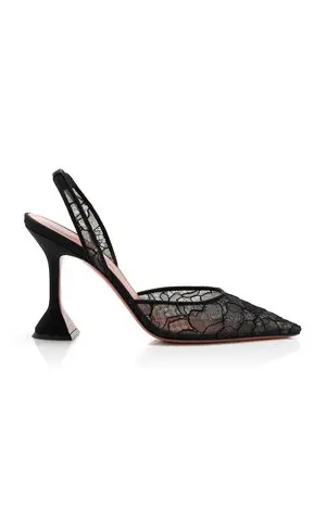 Women's Amina Muaddi Black Shoes
