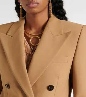 Chloé Wool Grain De Poudre Blazer