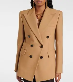 Chloé Wool Grain De Poudre Blazer
