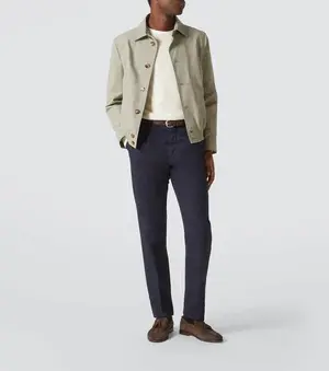 Brunello Cucinelli Cotton-blend Bomber Jacket