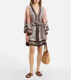 La DoubleJ Magnifico Printed Mini Dress - Multicoloured