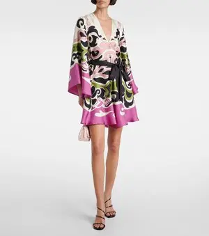 La DoubleJ Magnifico Printed Mini Dress - Multicoloured