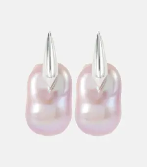 Bottega Veneta Pearl Stud Earrings - Pink