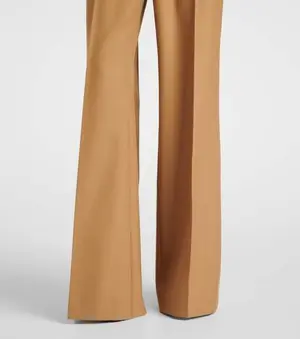 Chloé Wool Flared Trousers