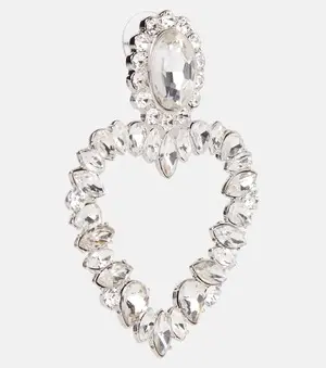 SELF-PORTRAIT Crystal-embellished Earrings