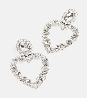 SELF-PORTRAIT Crystal-embellished Earrings