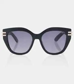 Dior Cdior B4i Butterfly Embellished Sunglasses - Black