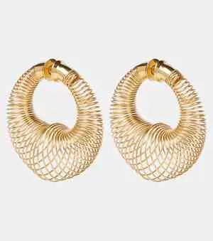 Alaïa Spiral Hoop Earrings