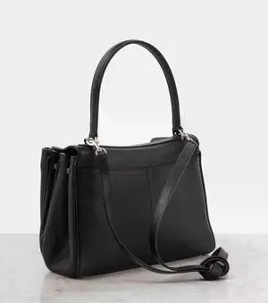 Balenciaga Rodeo Small Leather Tote Bag - Black