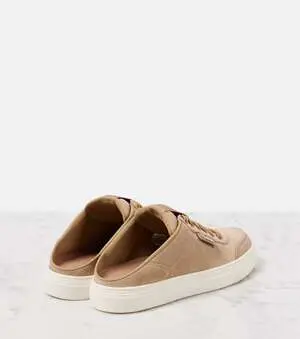 Max Mara Suede Slides Sneakers
