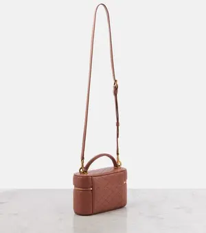 Saint Laurent Gaby Quilted Leather Vanity Bag