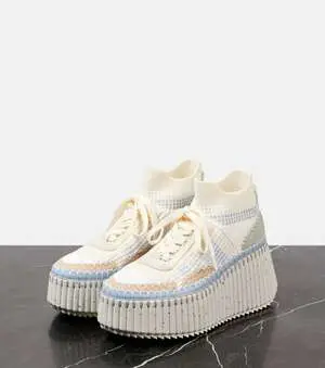 Chloé Nama Platform Slip-on Sneakers