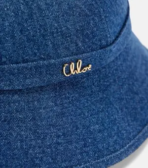 Chloé Iconic Denim Bucket Hat
