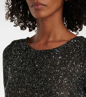 Alessandra Rich Sequined Gown