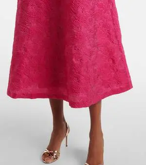 Max Mara Valdese Belted Midi Dress