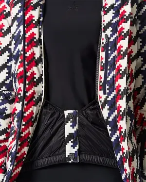 Perfect Moment Candice Ski Parka - Houndstooth