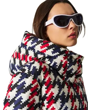Perfect Moment Candice Ski Parka - Houndstooth