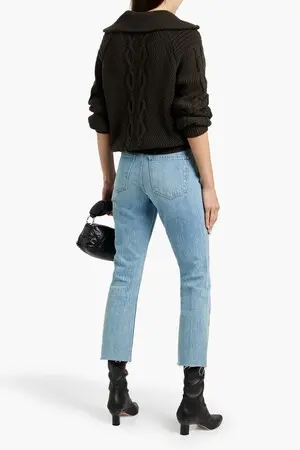Veronica Beard Carly High-rise Kick-flare Jeans