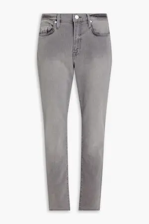 FRAME FRAME L'Homme Athletic Tapered Denim Jeans - Gray