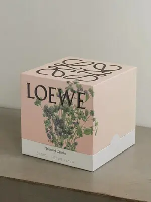 LOEWE PERFUMES Oregano Large Scented Candle, 2120g - Cream