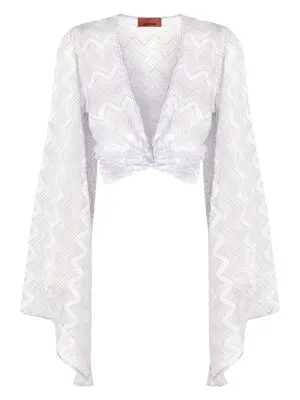 Missoni Zigzag-woven Cover-up - White