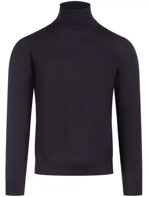 BARBA NAPOLI Maglia Turtleneck Sweater - Black