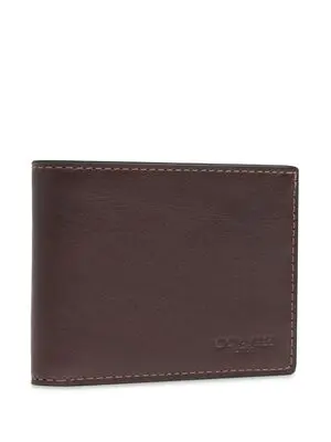 COACH Leather Wallet - Brown