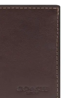 COACH Leather Wallet - Brown