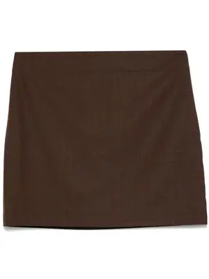Ralph Lauren Checked Mini Skirt