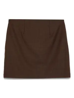 Ralph Lauren Checked Mini Skirt