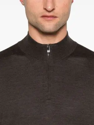 Corneliani Wool Sweater - Brown