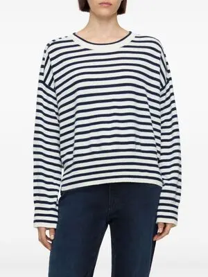Closed Striped Cashmere Sweater - Blue