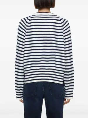 Closed Striped Cashmere Sweater - Blue