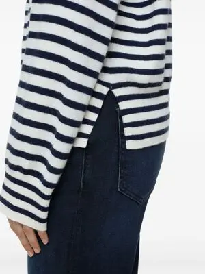 Closed Striped Cashmere Sweater - Blue