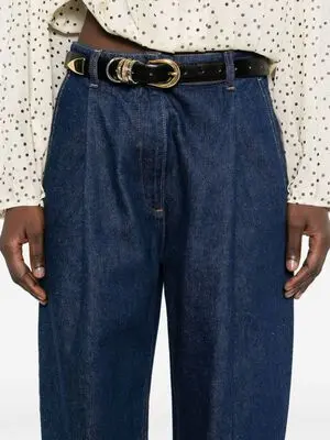 Magda Butrym Totness Pleated Jeans - Blue