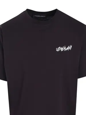 LES BENJAMINS Graphic-print T-shirt - Black