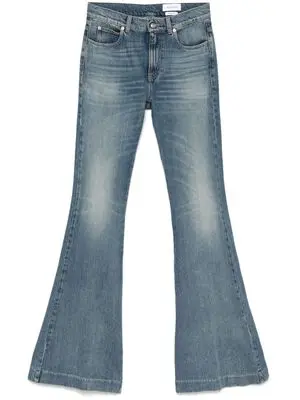 Alexander Mcqueen Mid Rise Jeans For Women