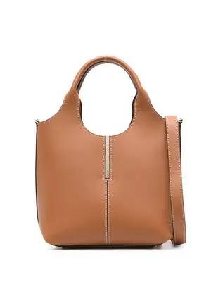TOD'S Mini Leather Tote - Brown