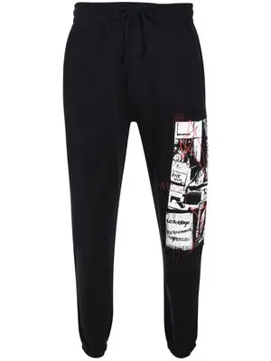 Les Benjamins Drawstring Sport Bottoms For Men