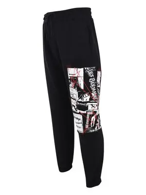 LES BENJAMINS Graphic-print Track Pants