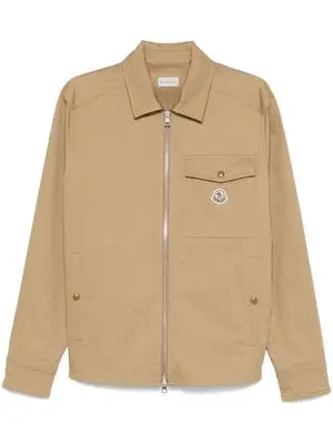 Moncler Flap-pocket Zip Shirt Jacket