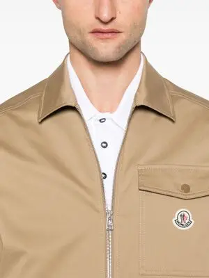 Moncler Flap-pocket Zip Shirt Jacket