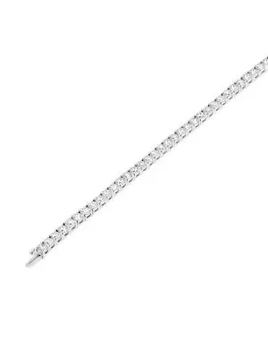 JEWELS AFICIONADO 18k White Gold Diamond Bracelet