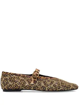 Kurt Geiger Mayfair Ballerinas - Brown